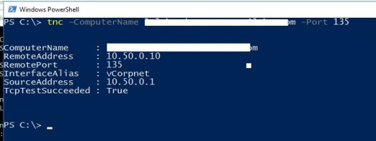 “RPC server unavailable” error requesting Certificates.